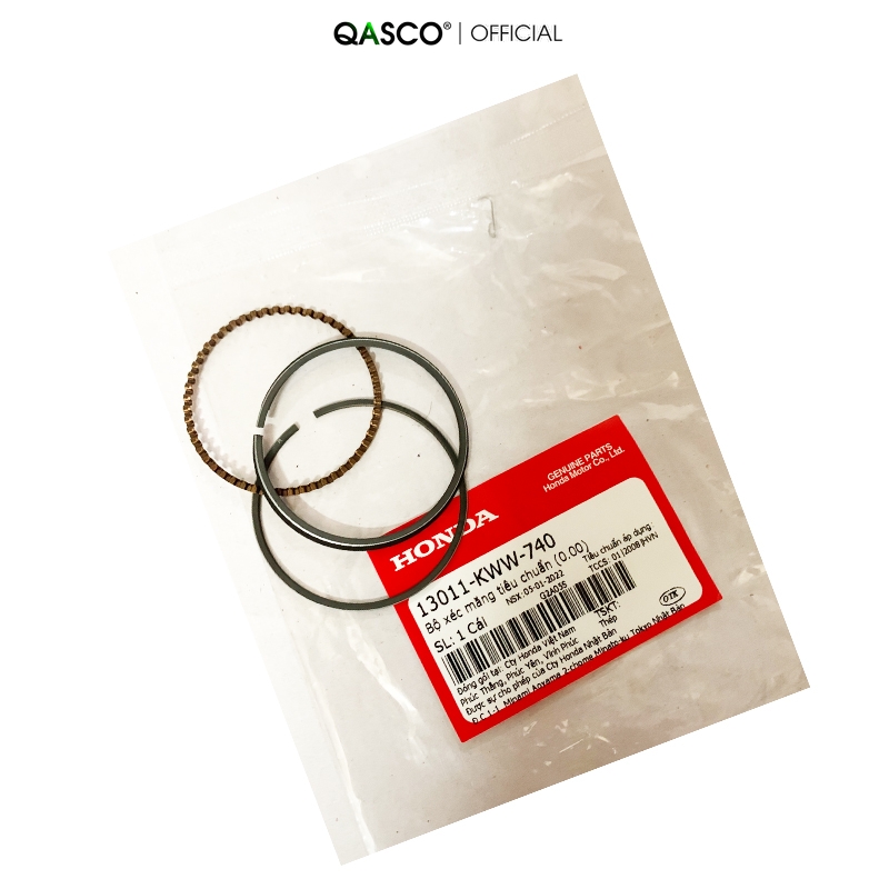 13011-KWW-740 | Bộ xéc măng tiêu chuẩn (0.00) HONDA WAVE 110 / DREAM ...