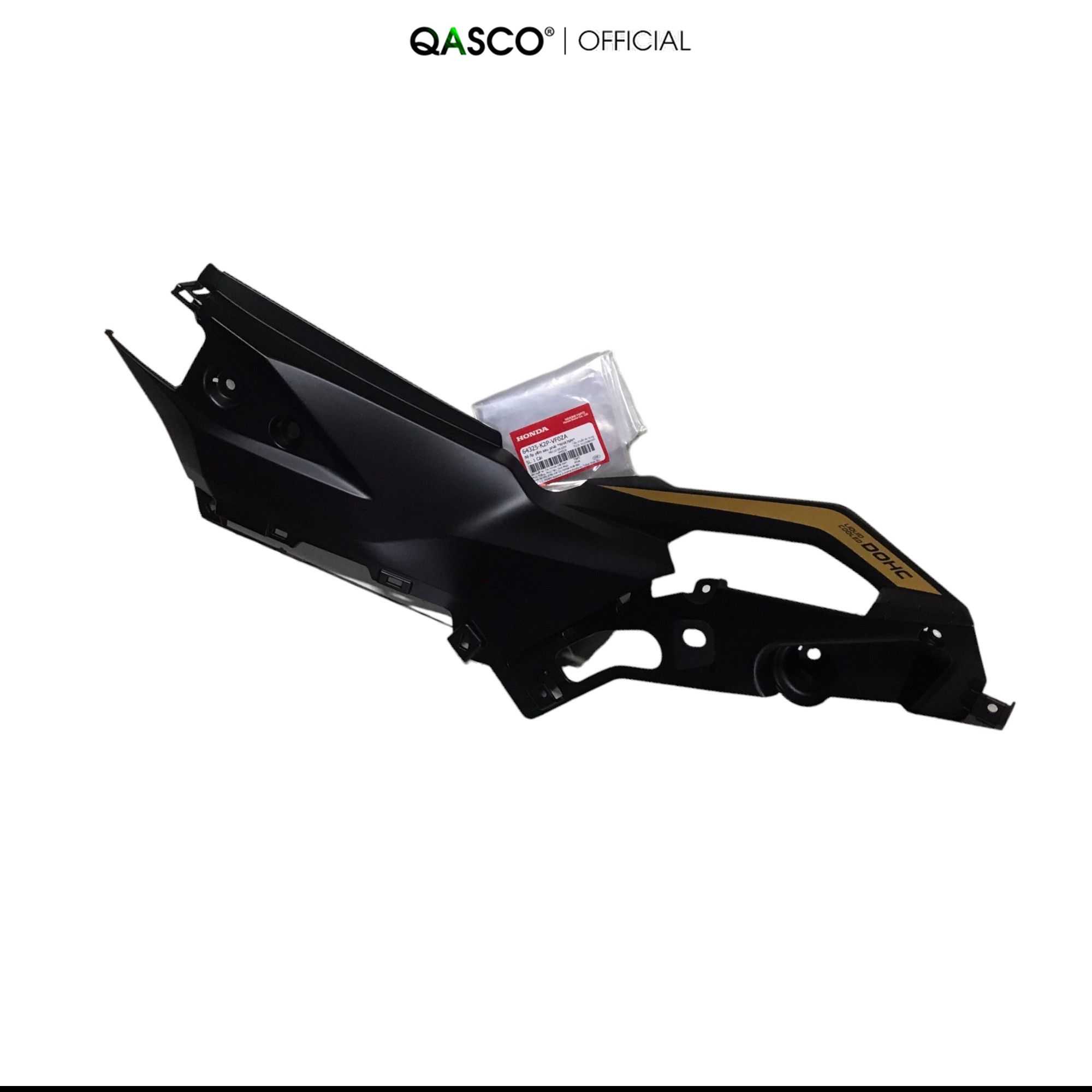 64325-K2P-VF0ZA | Bộ ốp yếm sau phải WINNER V4 *NHA76M* Đen nhám ...