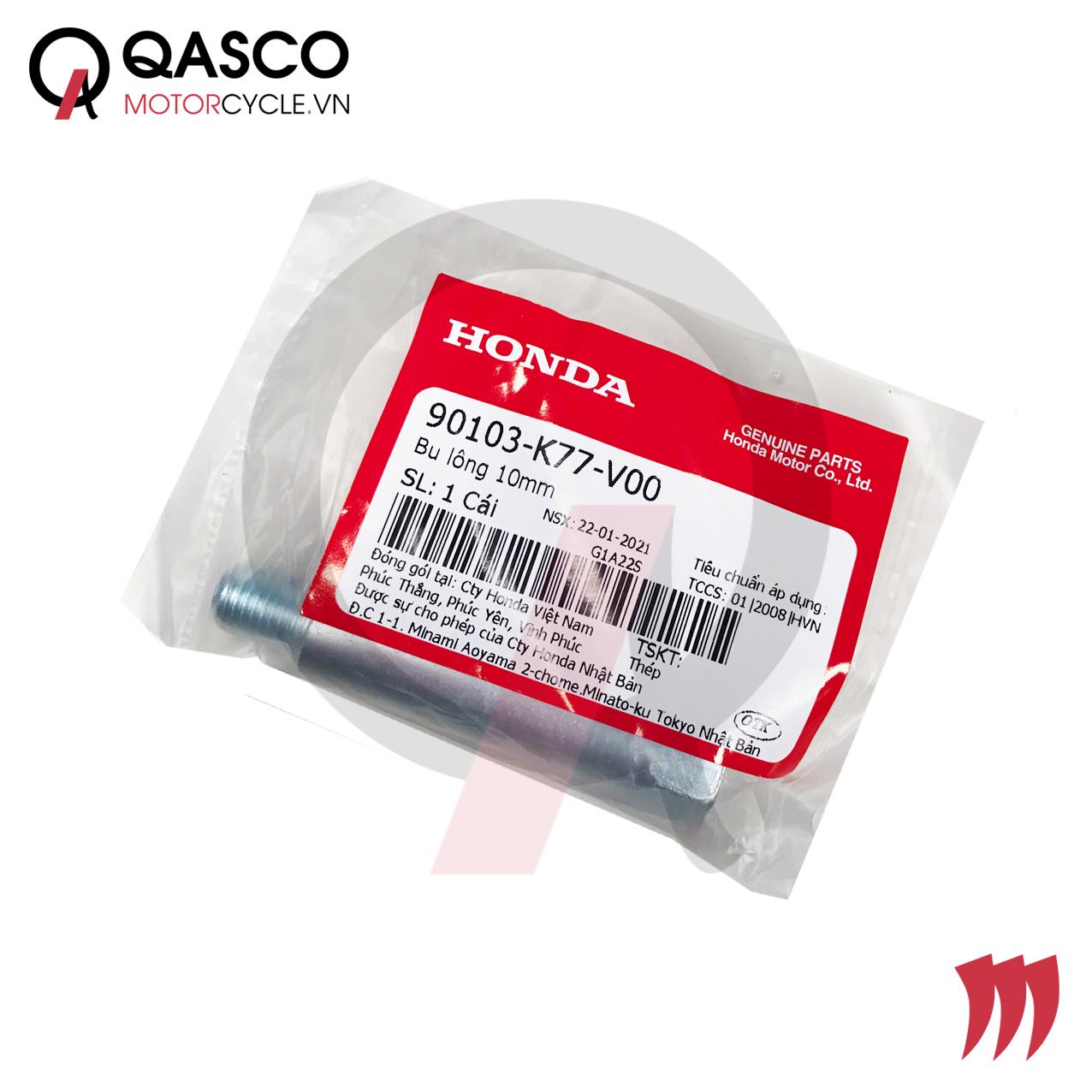 90103-K77-V00 | Bu lông HONDA SH125, SH150 10mm (90103K77V00) | BOLT ...