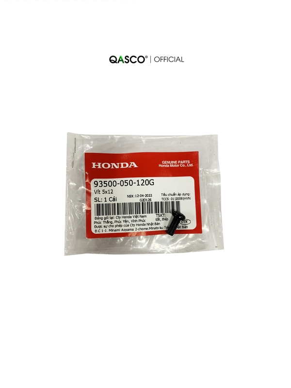 93500-050-120G | Vít 5×12 HONDA Blade / Wave / Futurre và nhiều xe ...