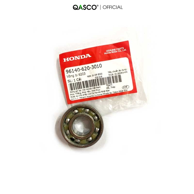 96140-620-3010 | Vòng bi 6203 HONDA AIR BLADE 110 (961406203010 ...