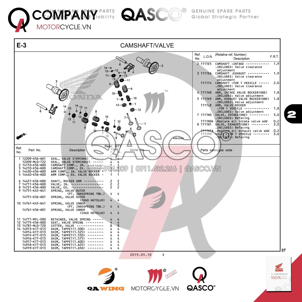 CÔNG TY TNHH PHỤ TÙNG QUANG ÁNH