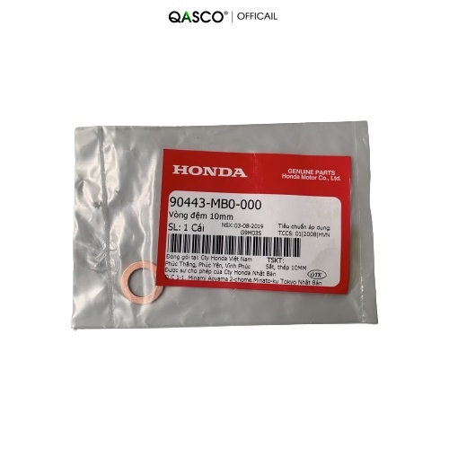 90443-MB0-000 | Vòng đệm HONDA 10mm FUTURE, VISION, WAVE (90443MB0000 ...