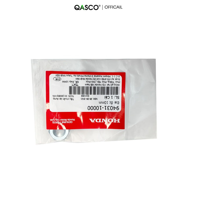 94031-10000 | Đai ốc HONDA 10mm dùng cho nhiều xe (9403110000) | NUT ...