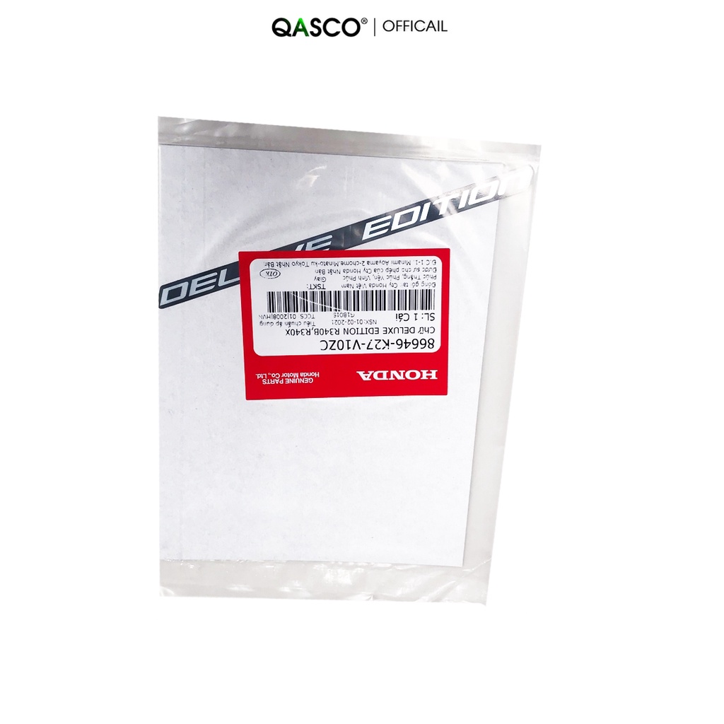 86646-K27-V10ZC | Tem chữ HONDA DELUXE EDITION kim loại AB / AIR BLADE ...