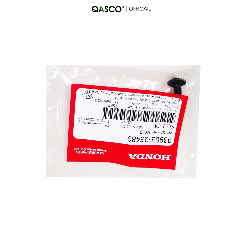 93903-25480 | Vít tự ren HONDA 5×20 dùng chung nhiều xe (9390325480 ...