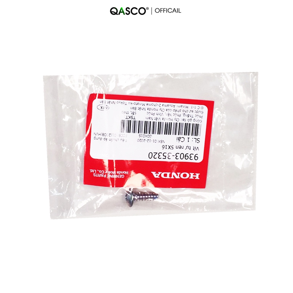 93903-35320 | Vít tự ren HONDA 5×16 dùng chung nhiều xe (9390335320 ...