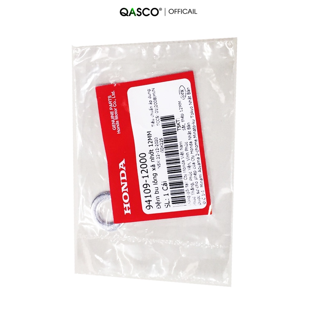 94109-12000 | Đệm bu lông xả nhớt (dầu) HONDA 12mm dùng chung nhiều xe ...