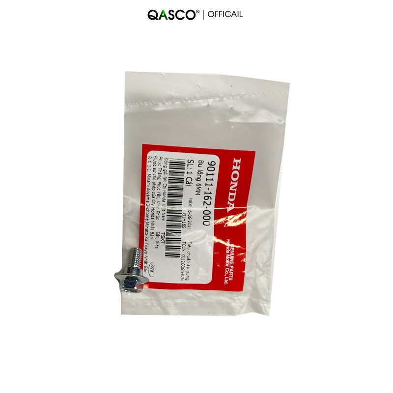 90111-162-000 | Bu lông HONDA 6mm dùng chung nhiều xe (90111162000 ...