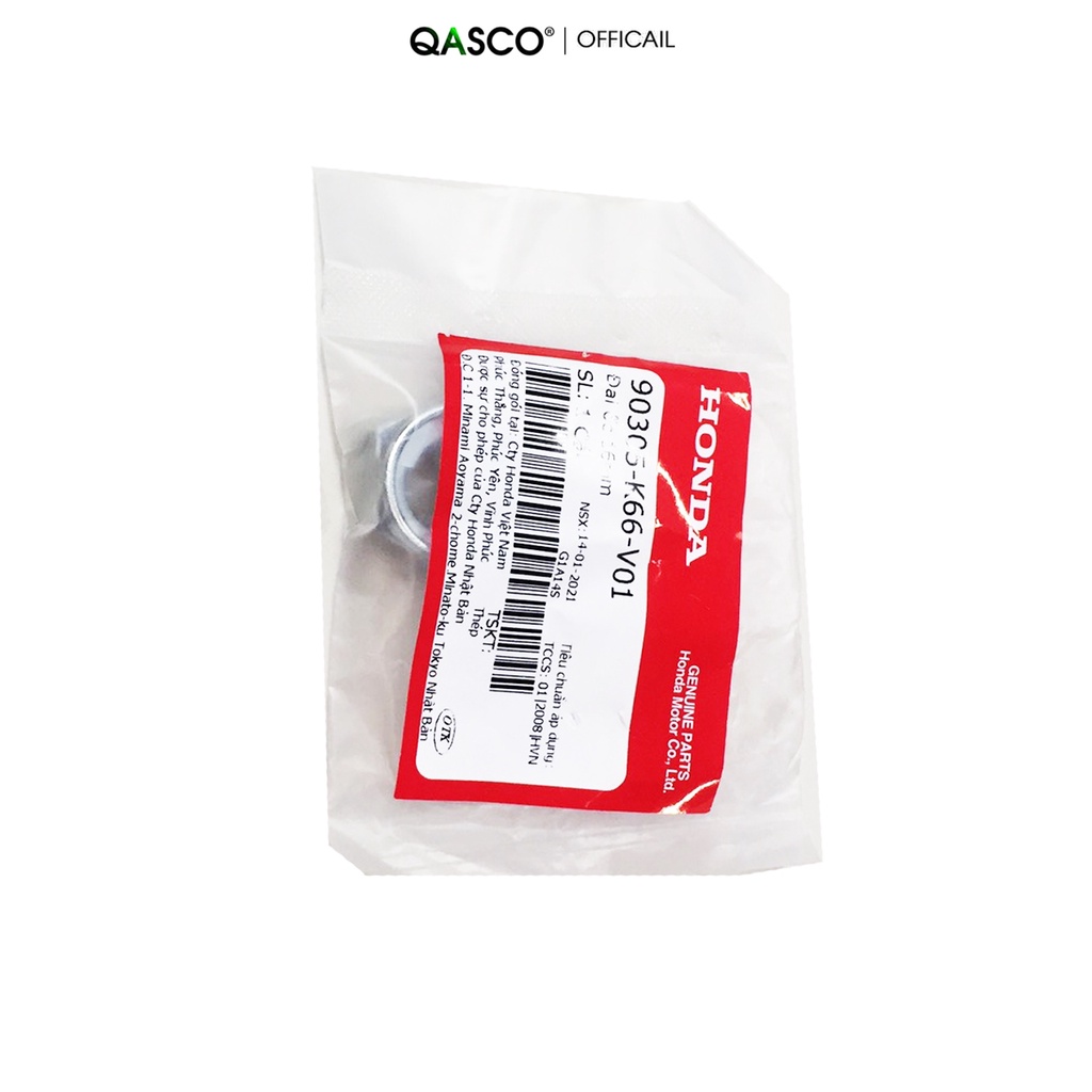 90305-K66-V01 | Đai ốc HONDA nhiều dòng xe 16mm (90305K66V01) | NUT_FLG ...