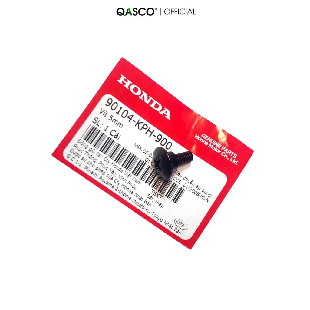 90104-KPH-900 | Vít HONDA nhiều dòng xe 5mm (90104KPH900) | SCREW ...