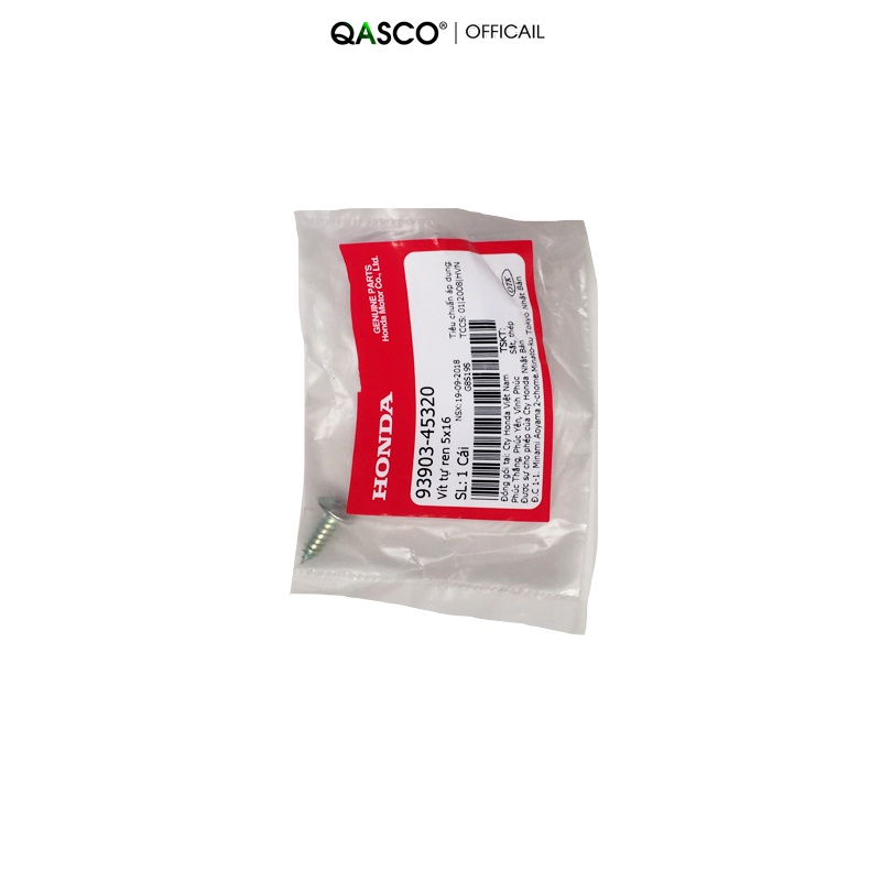 93903-45320 | Vít tự ren HONDA nhiều dòng xe 5×16 (9390345320) | SCREW ...