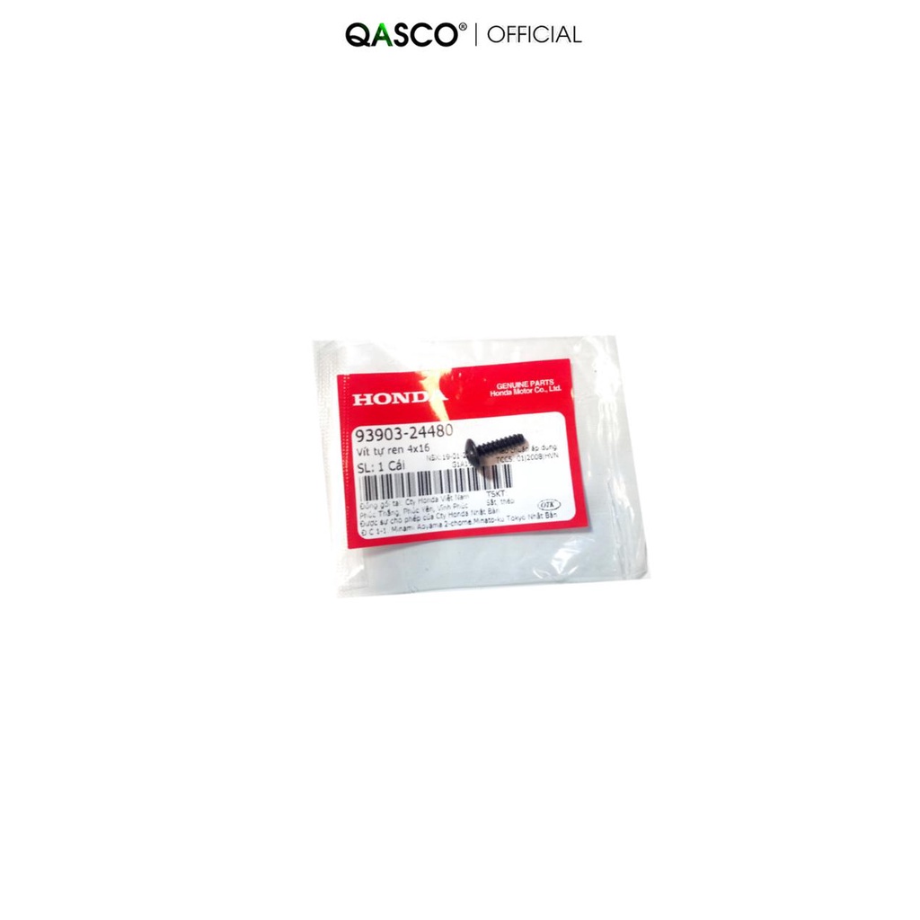93903-24480 | Vít tự ren HONDA nhiều dòng xe 4×16 (9390324480) | SCREW ...